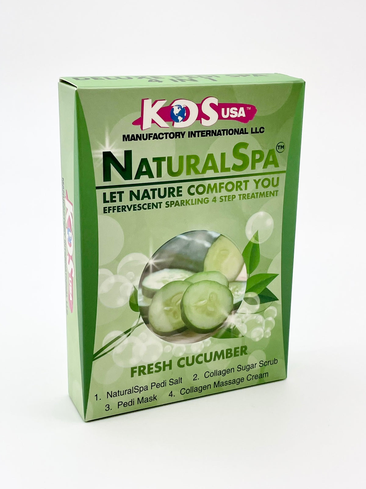 KDS - DELUXE SPA PEDICURE 4-IN-1 - Fresh Cucumber — Spa & Beyond Beauty ...